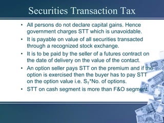 Taxes on investment | PPTX