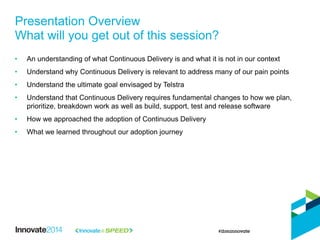 IBM Innovate - Adoption of Continuous Delivery at Scale at a large ...
