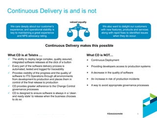 IBM Innovate - Adoption of Continuous Delivery at Scale at a large ...