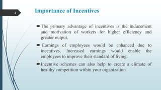 Final incentives | PPT