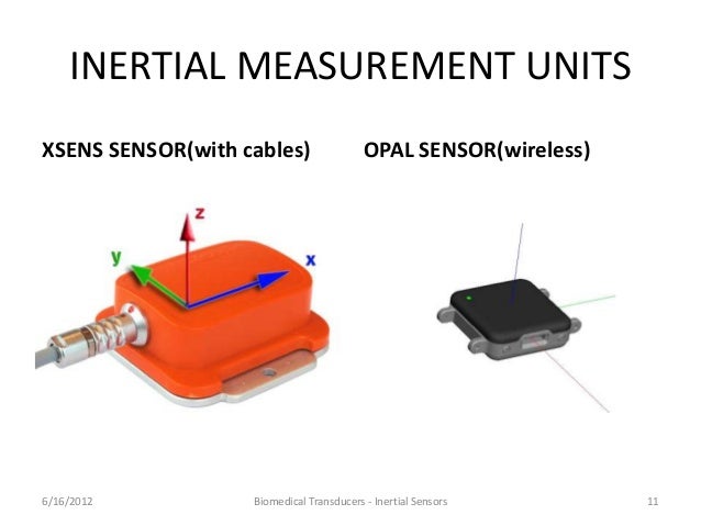 Biomedical Transducer Inertial Sensors