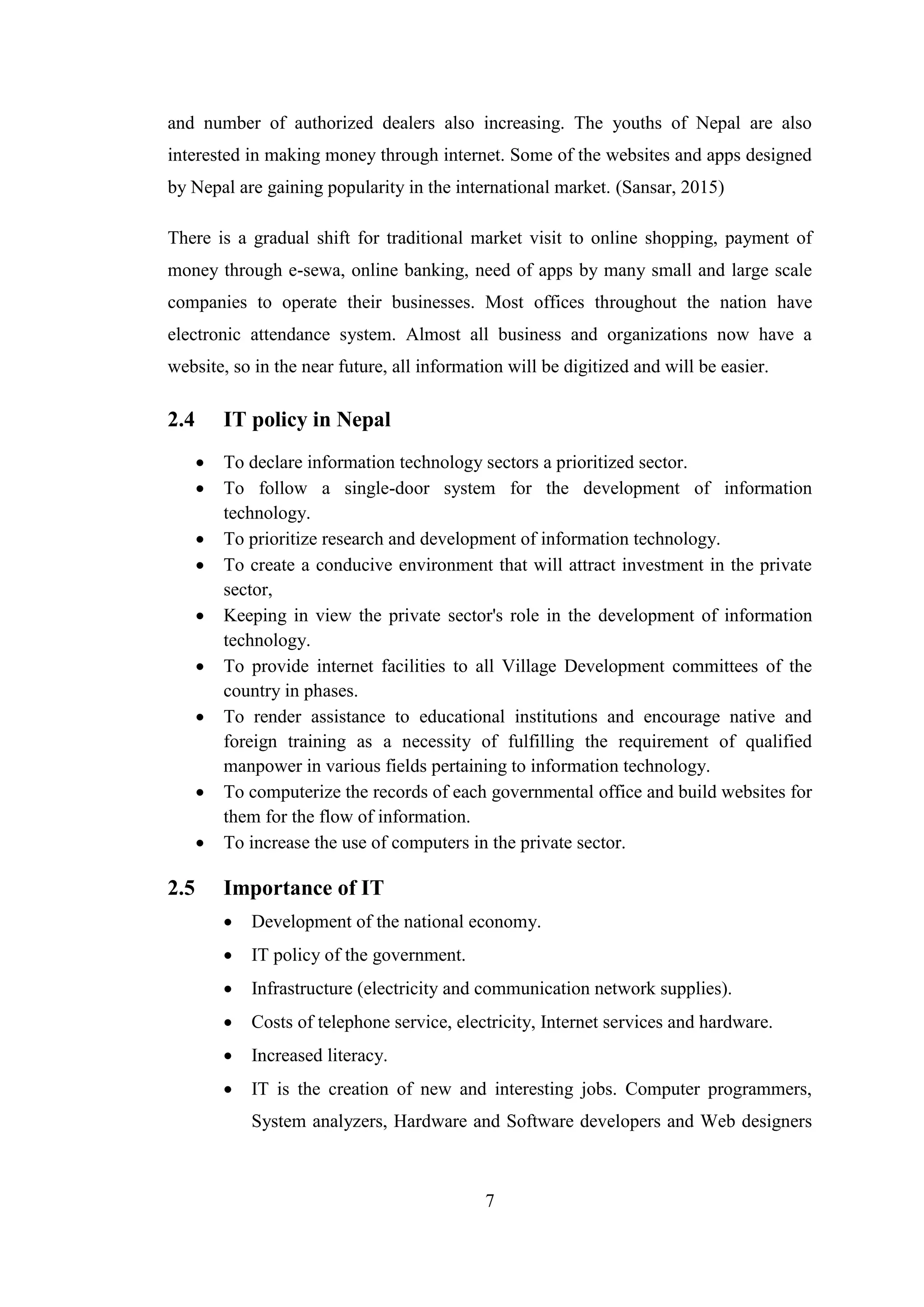Final internship-report on the networking department of the internet ...