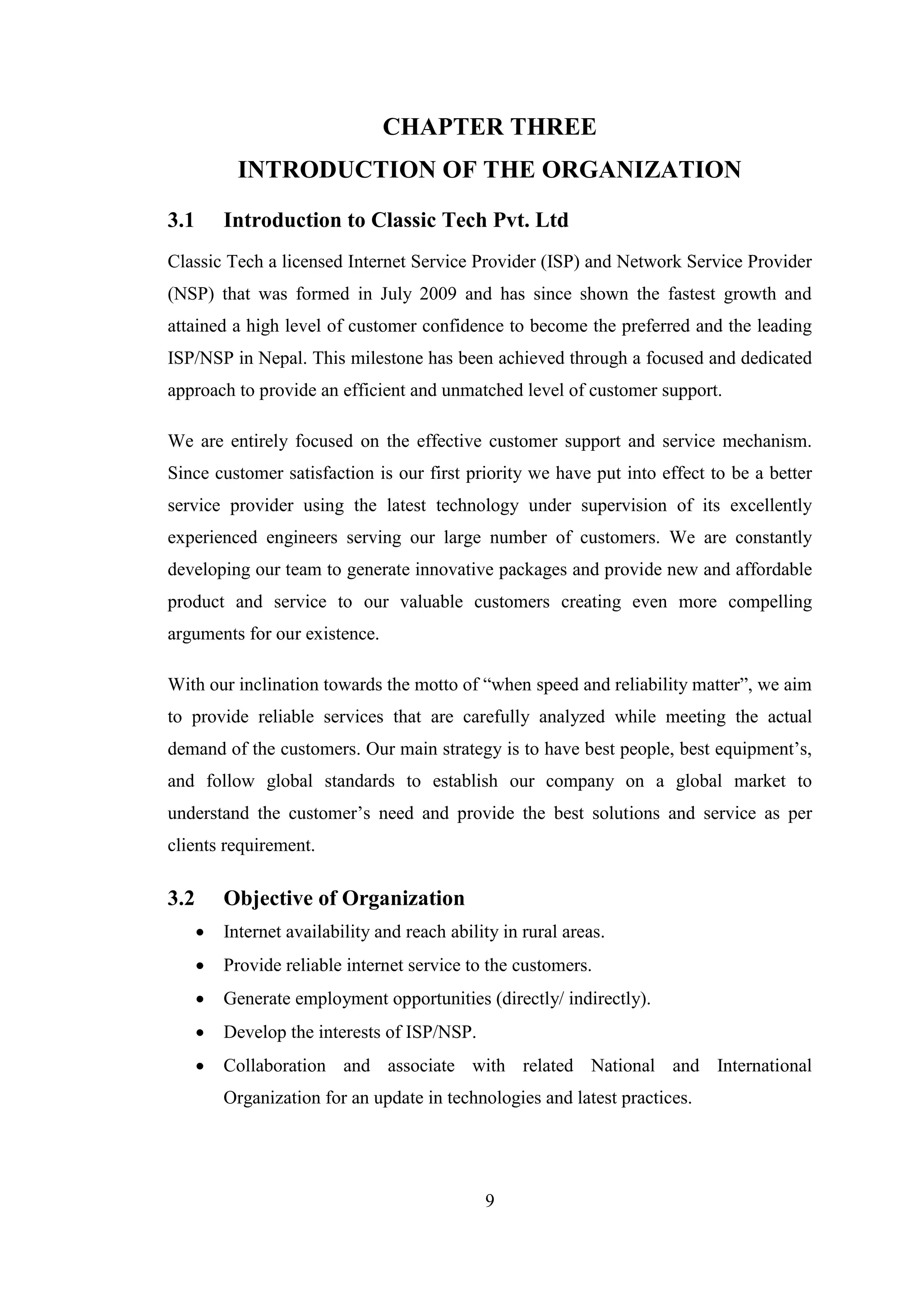 Final internship-report on the networking department of the internet ...