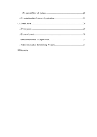 Final internship-report on the networking department of the internet ...