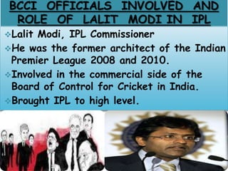 ipl-scam- NKT /TYBMS ...............hemant | PPT