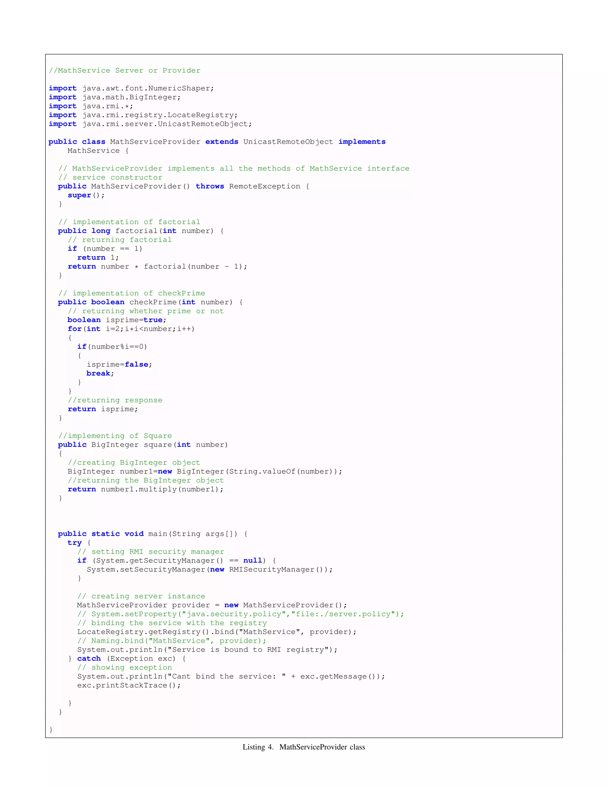 Java RMI Detailed Tutorial | PDF