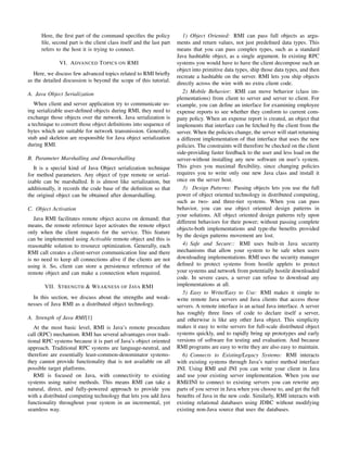 Java RMI Detailed Tutorial | PDF