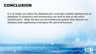 Advanced Database Patterns for Kubernetes | PPT