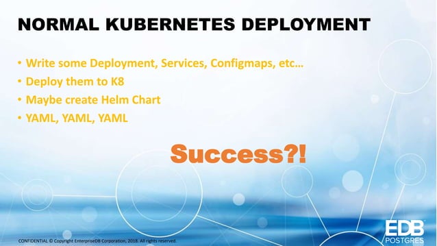 Advanced Database Patterns for Kubernetes | PPT