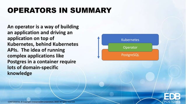 Advanced Database Patterns for Kubernetes | PPT