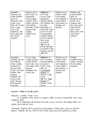 Instructional Design Plan | DOCX | Standardized Testing | Educational ...