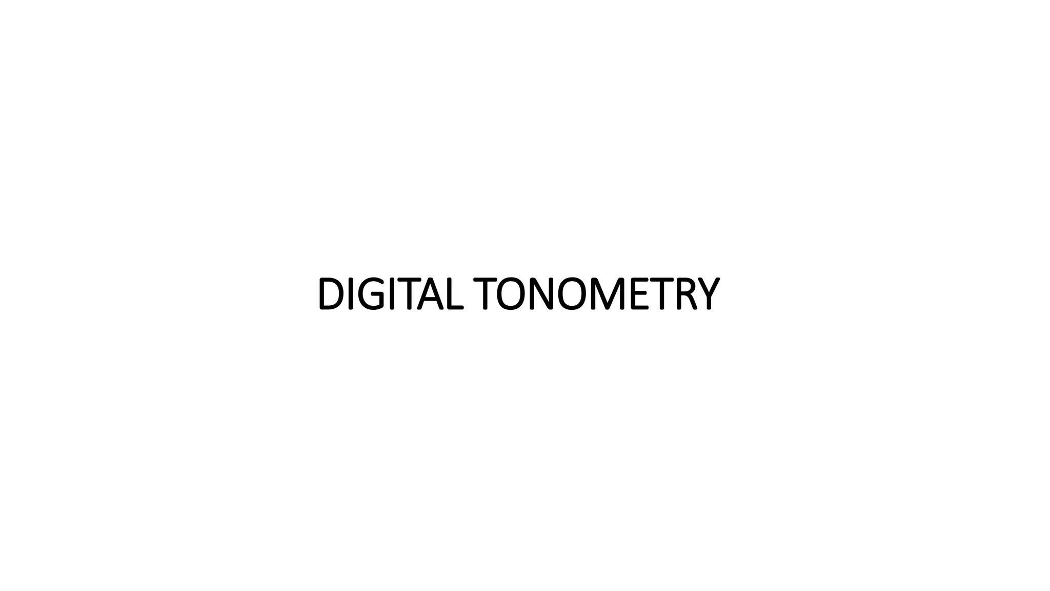 Means of IOP measurement | PPTX
