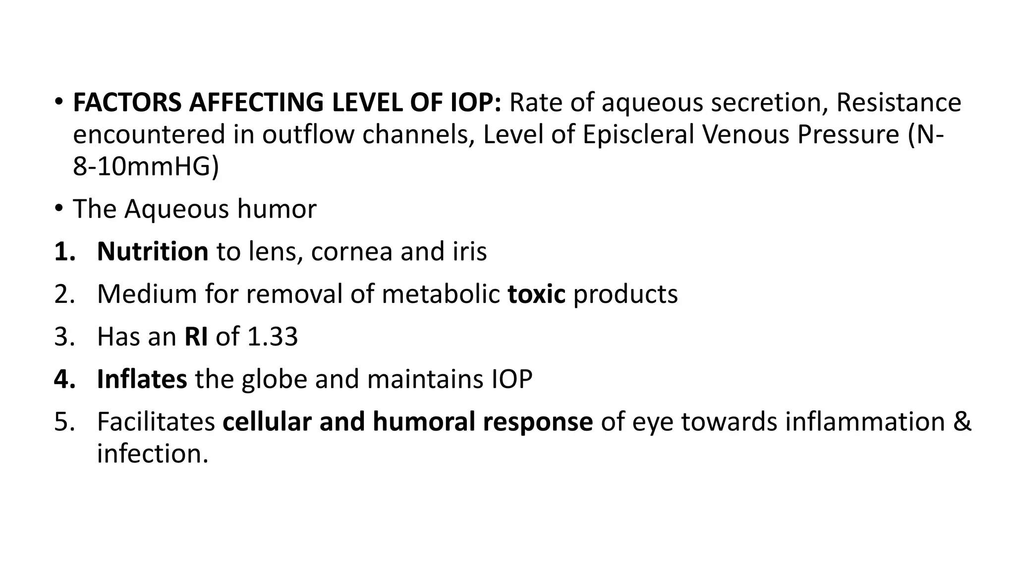 Means of IOP measurement | PPTX