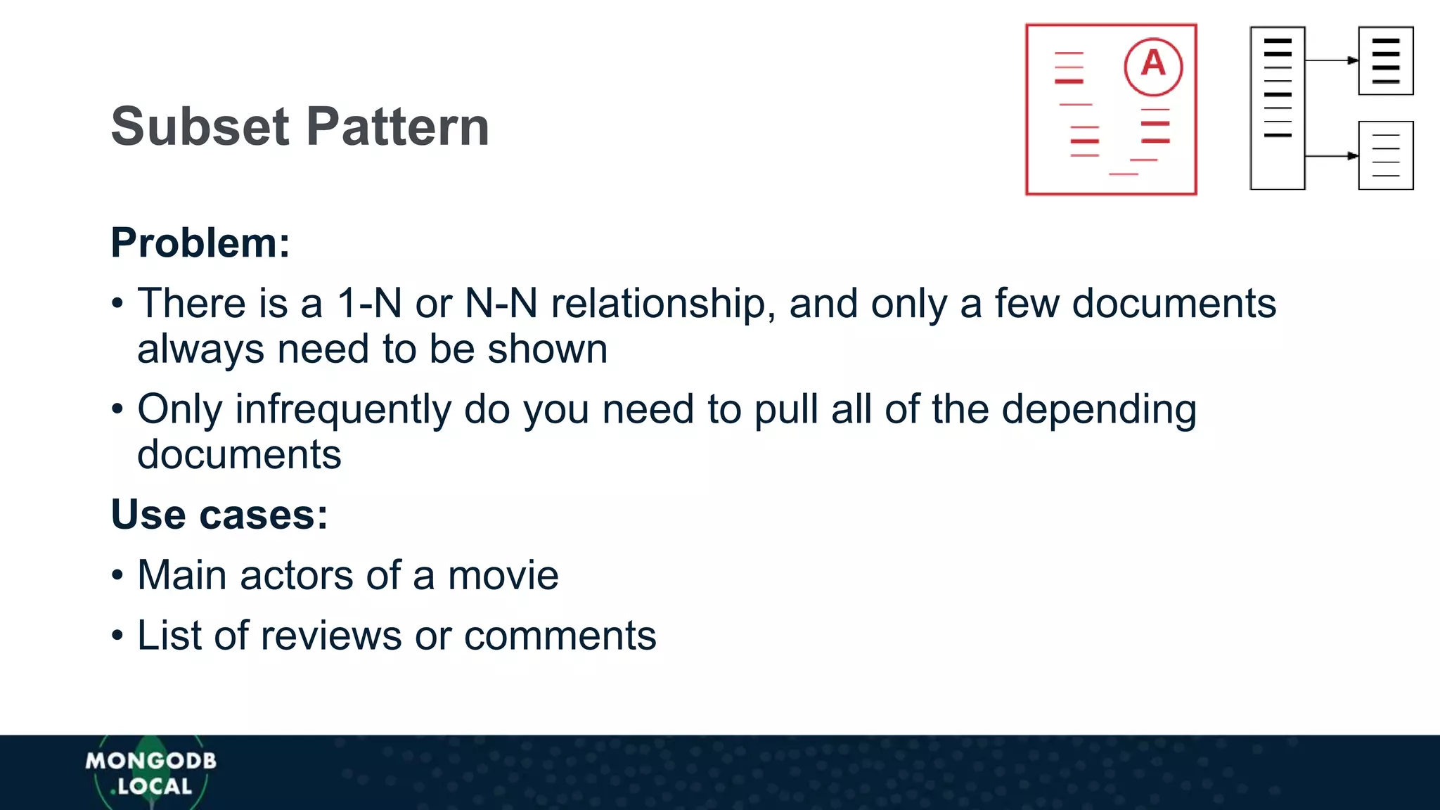 Advanced Schema Design Patterns | PPT