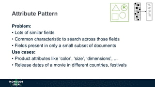 Advanced Schema Design Patterns | PPT