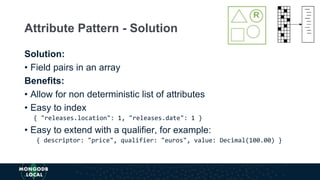 Advanced Schema Design Patterns | PPT