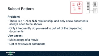 Advanced Schema Design Patterns | PPT