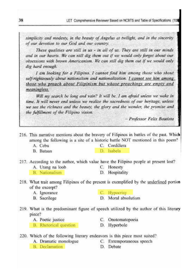 NCBTS General Education for LET Examination .pdf