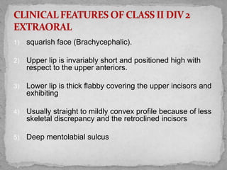 class 2 malocclusion | PPTX