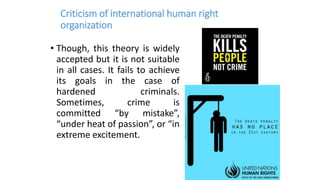 Why punish crime? Justify the theories of punishment. | PPTX