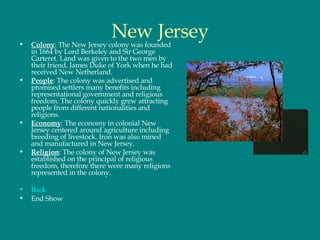 The Thirteen Colonies | PPT