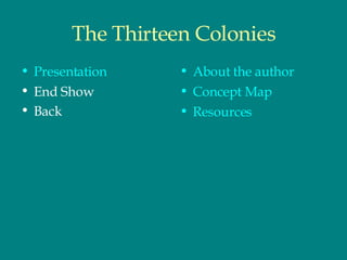 The Thirteen Colonies | PPT