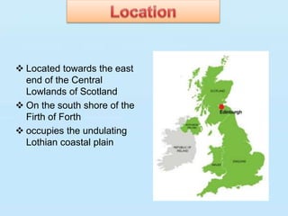 Geography of Edinburgh | PPTX