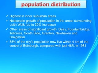 Geography of Edinburgh | PPTX