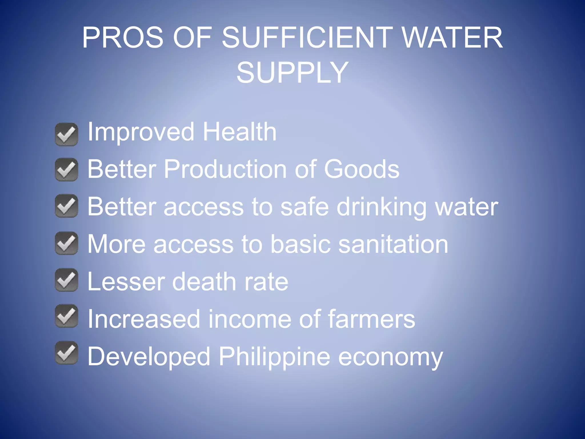 POLISCI - Water Shortage | PPT