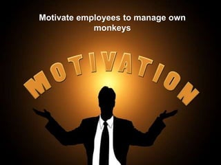 Importance of Monkey Management for Managers | PPTX