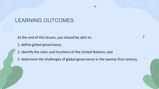 Global governance and united nations ppt | PPT