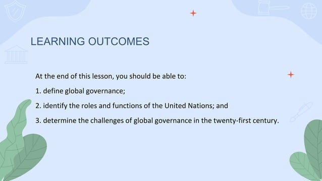 Global governance and united nations ppt | PPT