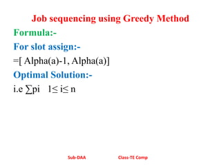 final-ppts-daa-unit-iii-greedy-method.pdf | Computing | Technology & Computing