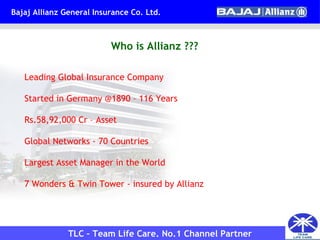 Bajaj Allianz Business Plan | PPT