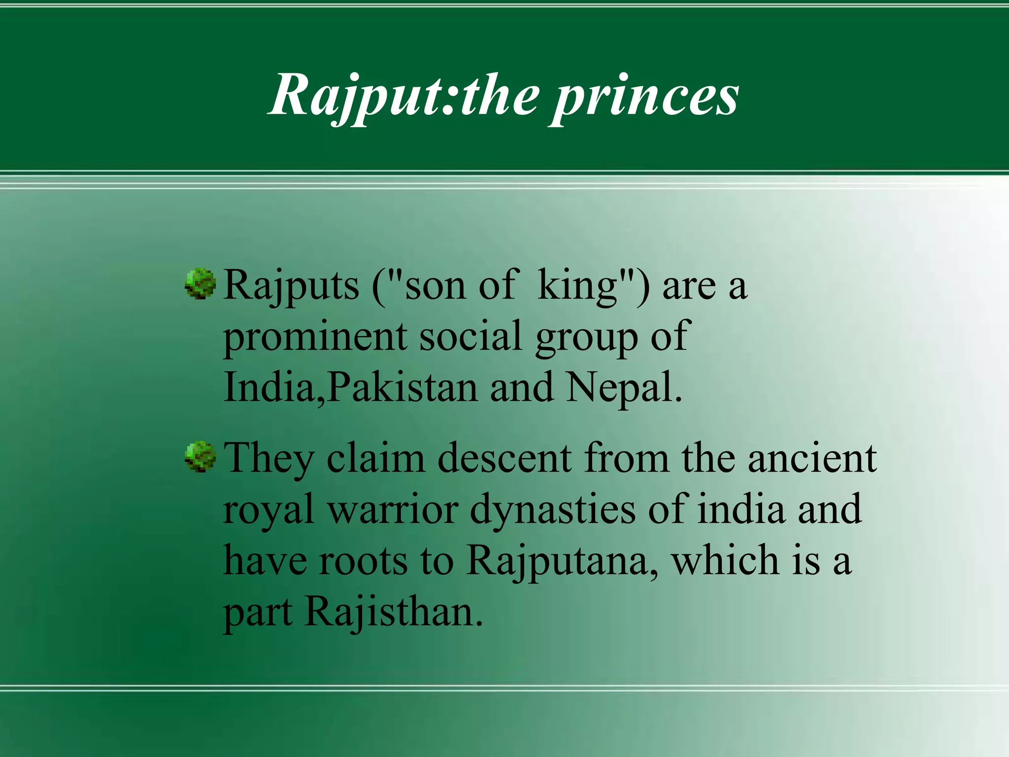 caste system in pakistan | PPTX