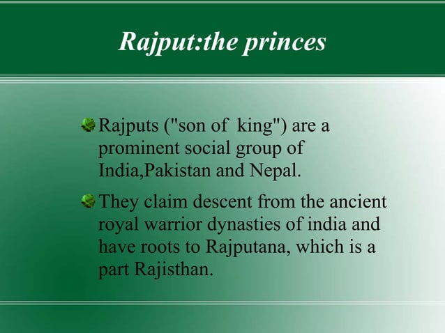 caste system in pakistan | PPTX
