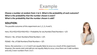 Basic probability Concepts and its application By Khubaib Raza | PPT
