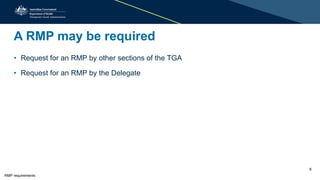 Risk management plan (RMP) requirements: When and why is an RMP ...