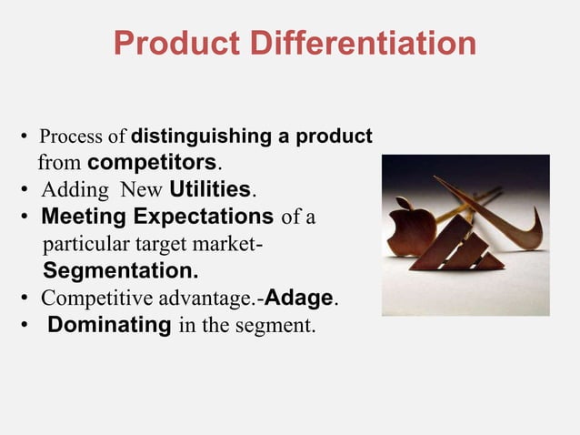 Product Differentiation | PPTX