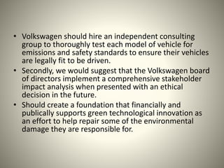 Volkswagen scandal | PPTX