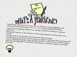 Yearbook by Glenny | PPT