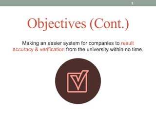 Student Information & Result Processing Sytem | PPTX