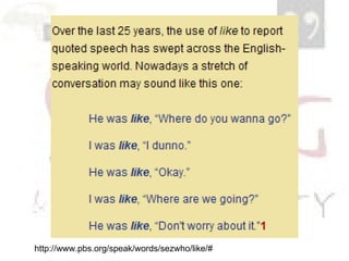 Final Project: Slang | PPT