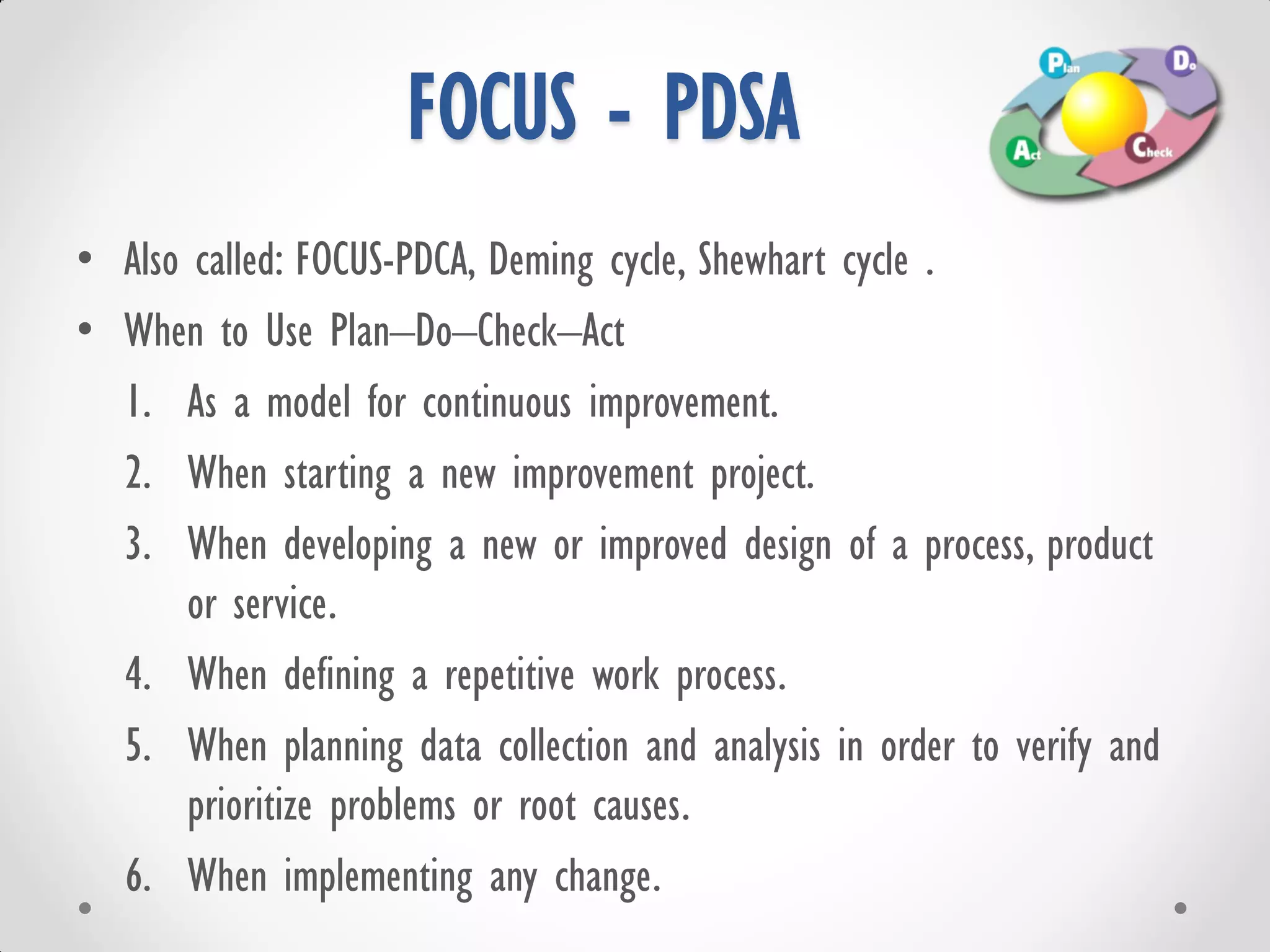 Basic Qulaity Tools/Techniques Workshop for process improvement | PDF