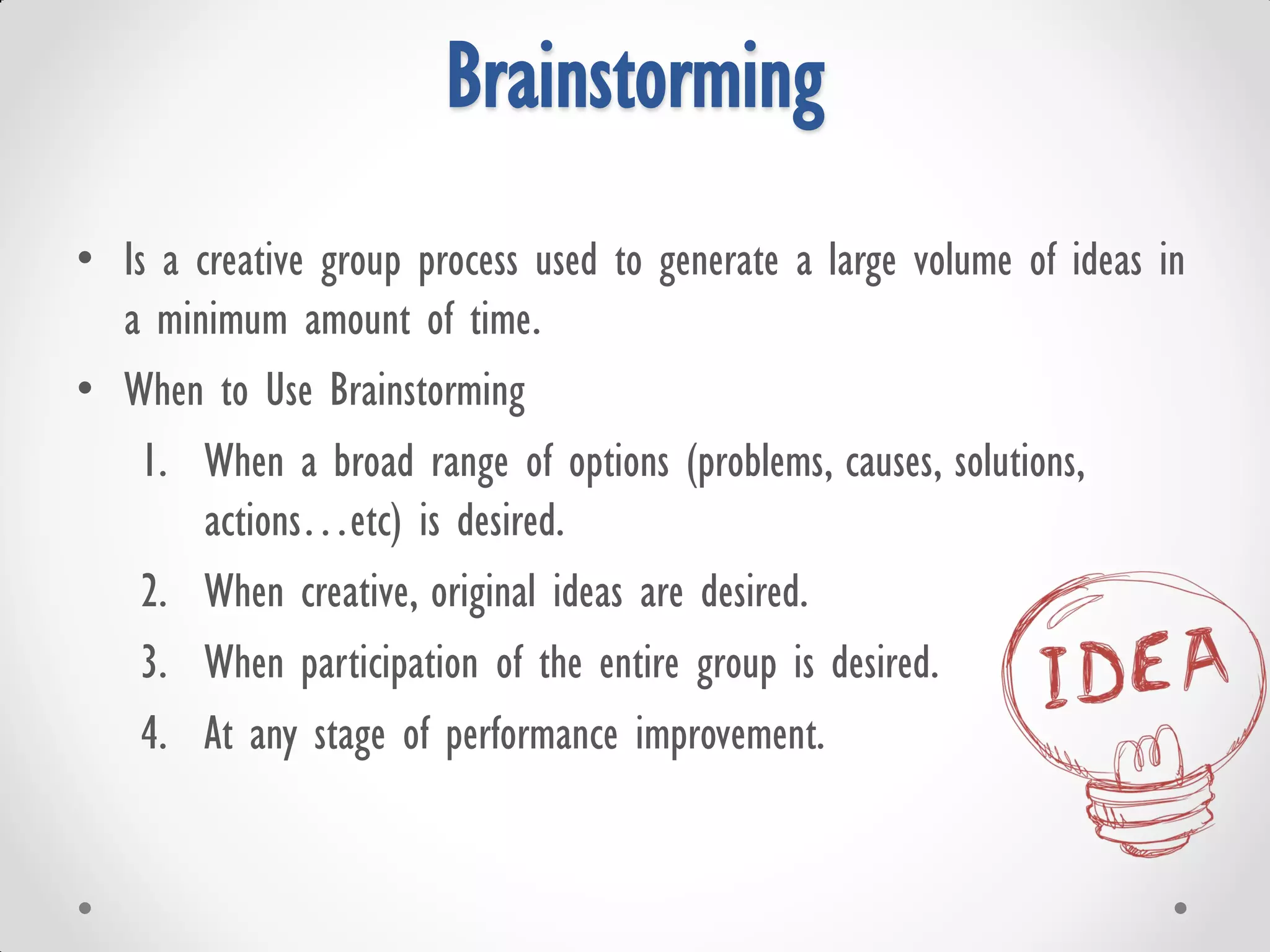 Basic Qulaity Tools/Techniques Workshop for process improvement | PDF