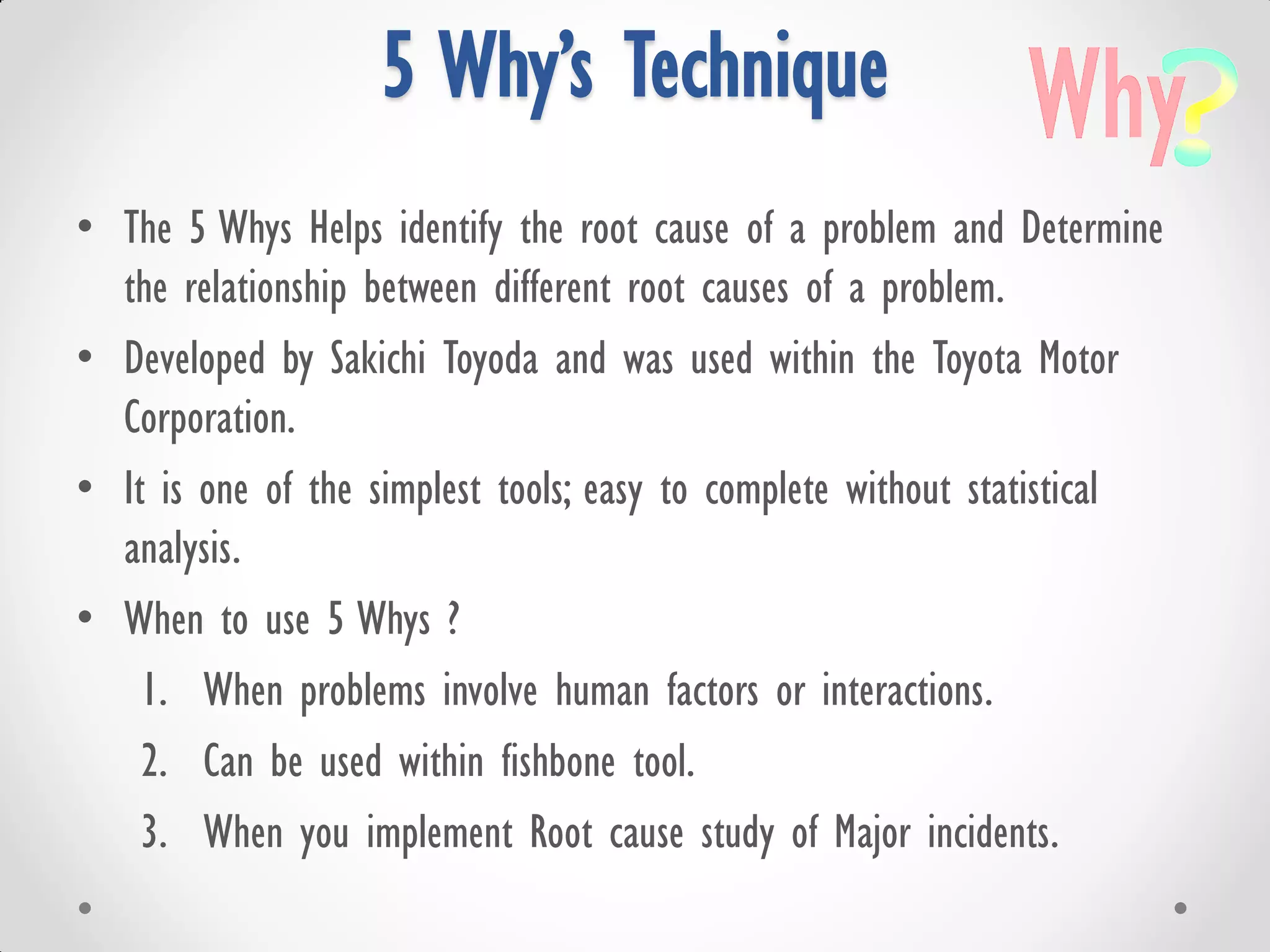 Basic Qulaity Tools/Techniques Workshop for process improvement | PDF