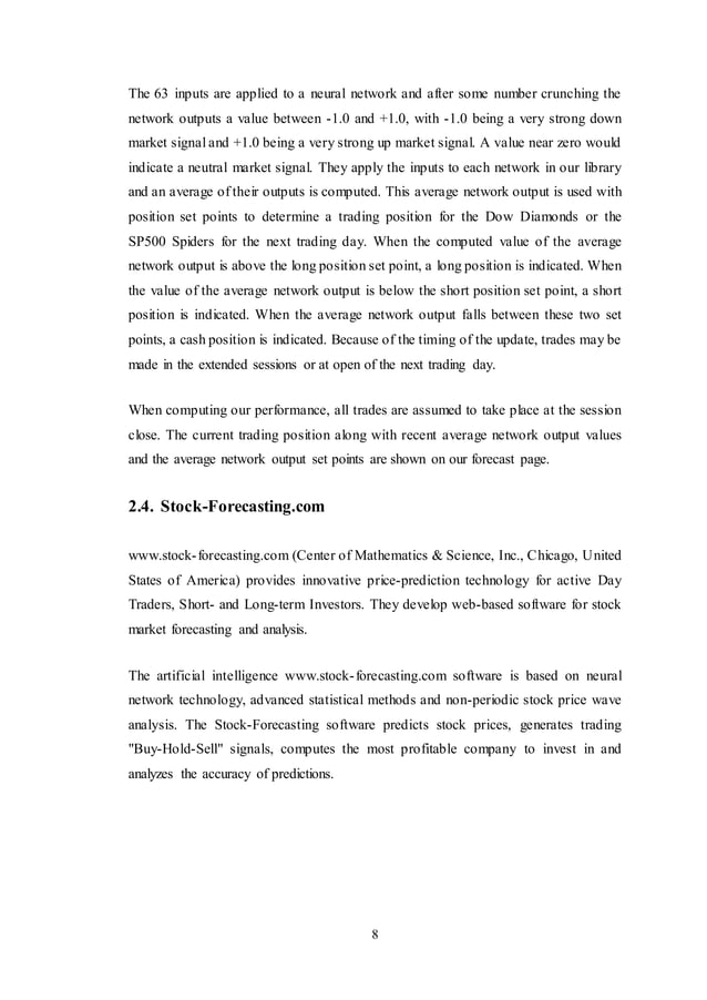 Stock Market Analysis and Prediction | DOCX | Business Accounting ...