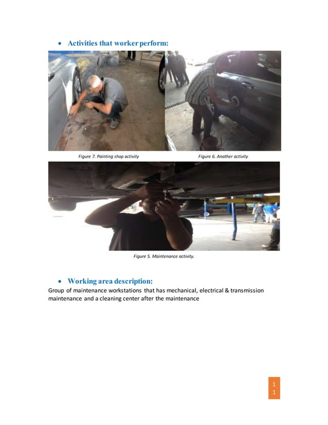 Ergonomics study of a workstation car field (BMW) [Report] | PDF