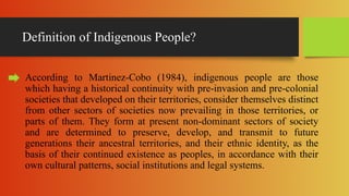 REPORT.Cultures.Indigenous people. Practices.Beliefs pptx | PPTX