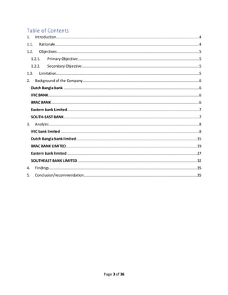 Report of Banking Company | DOCX